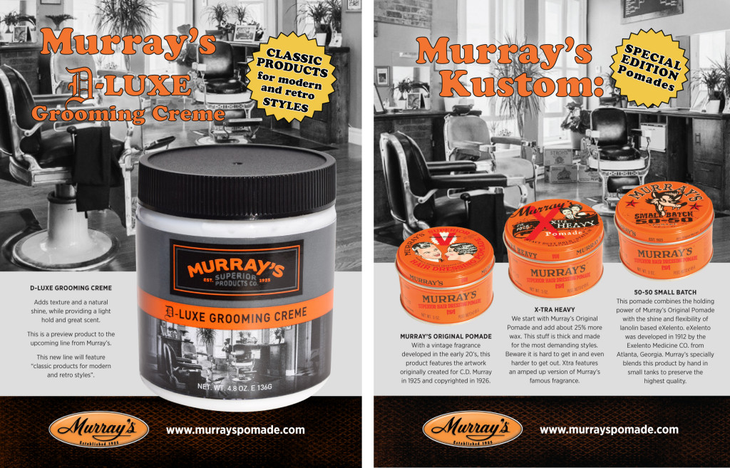 Murray's Pomade - EPK Design